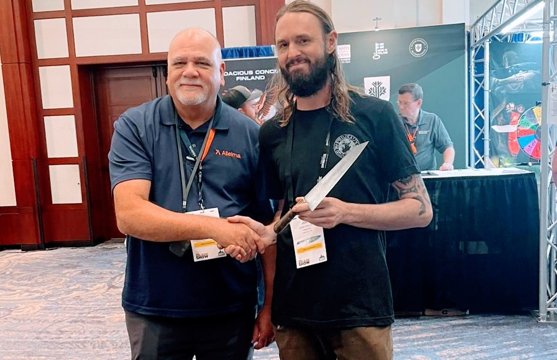 Our knife steel grades shine at Atlanta Blade show 2024 — Alleima